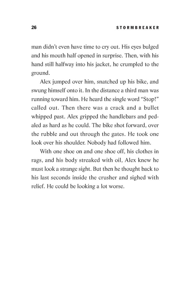 Alex Rider Stormbreaker Book